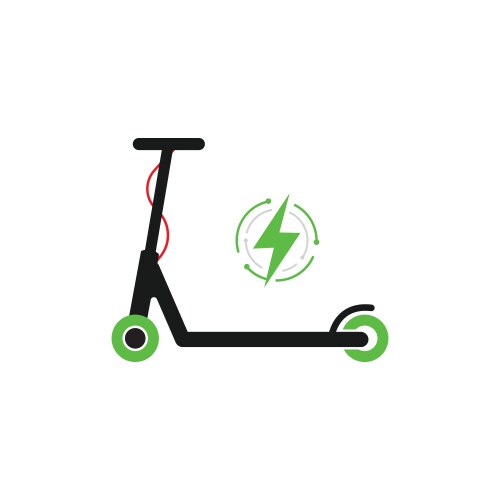 Scooter logo Royalty Free Vector Image - VectorStock