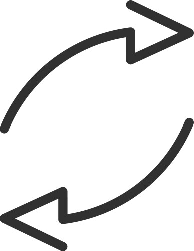 A set of ascending and descending arrows Vector Image