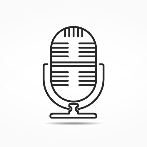 Microphone Outline Vector Images (over 38,000)