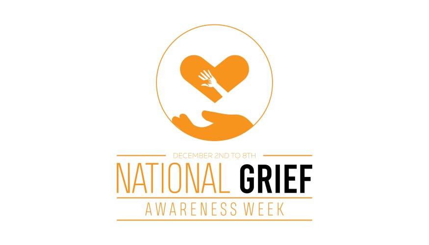 National grief awareness week Royalty Free Vector Image