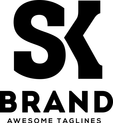 Letter Sk Logo Vector Images (over 2,400)