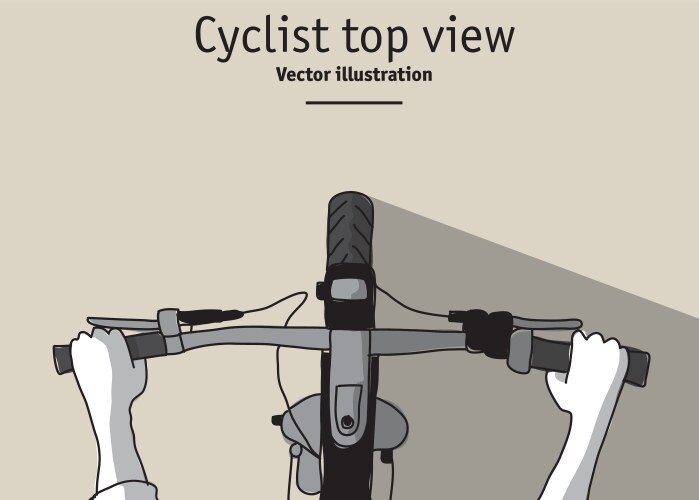 Cyclist Top View Vector Images (over 120)