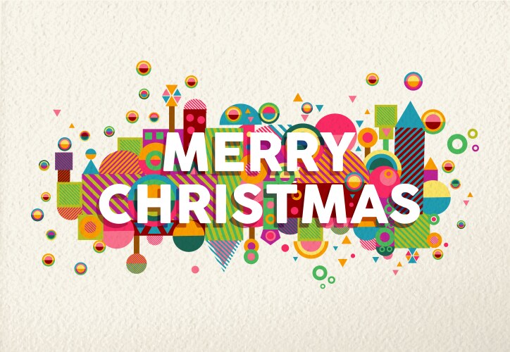 Merry christmas xmas Royalty Free Vector Image