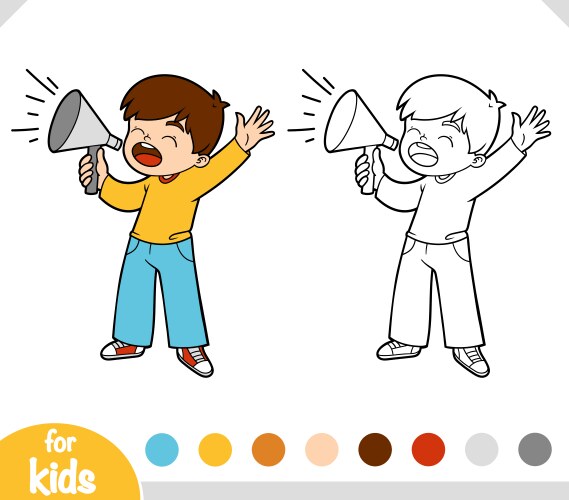 Boy Speaking Vector Images (over 6,200)