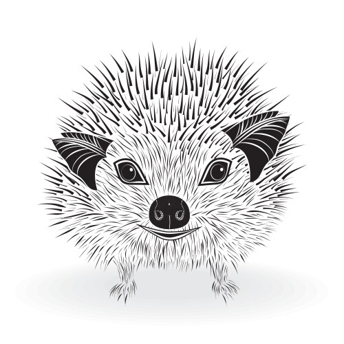 Hedgehog Royalty Free Vector Image - VectorStock