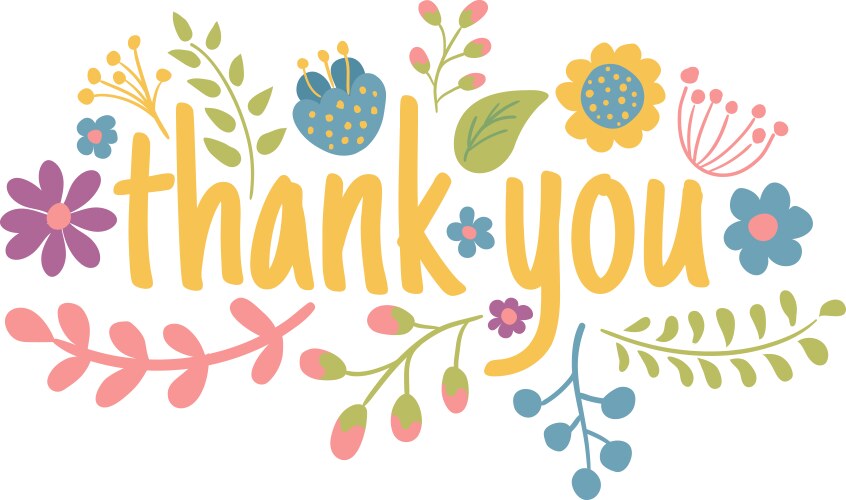 Thank You Spring Vector Images (over 2,600)
