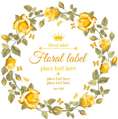 Yellow Rose Border Vector Images (over 1,800)