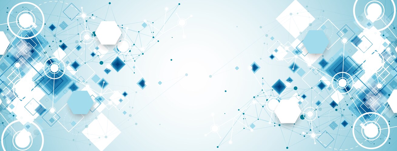 Abstract technology digital hi tech background Vector Image