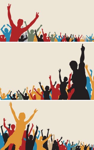 Crowd Vector Images (over 87,000)