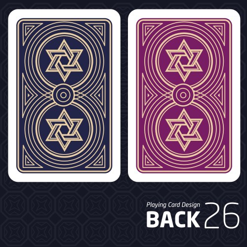 Playing Card Back Side Vector Images (over 630)