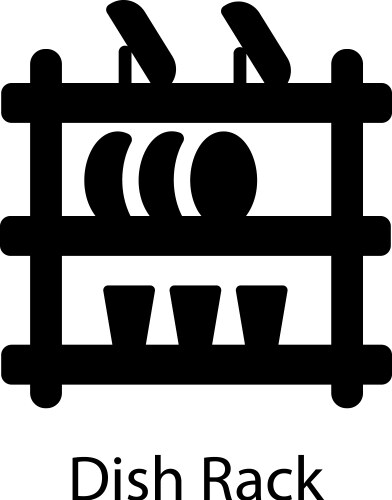 Clothes rack Royalty Free Vector Image - VectorStock