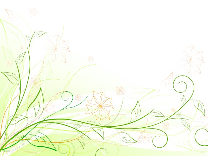 Flower frame Royalty Free Vector Image - VectorStock