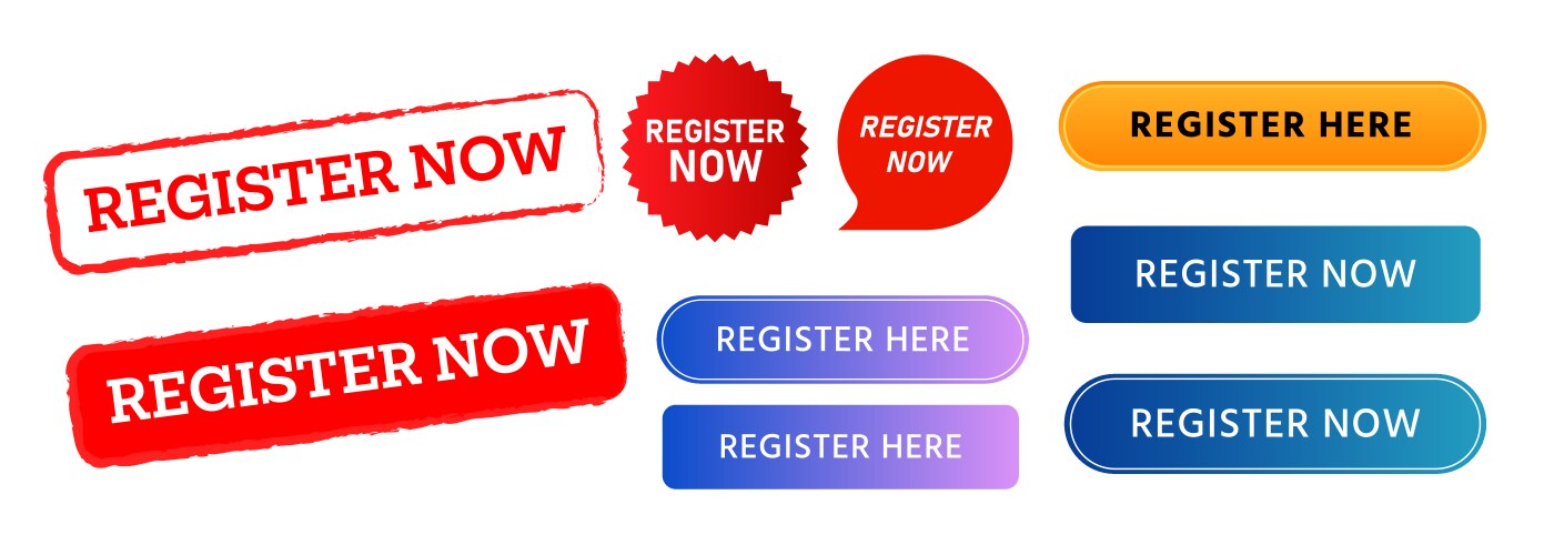Register Now Vector Images (over 5,500)