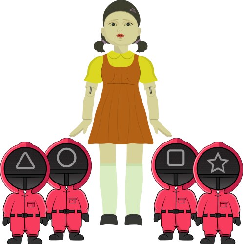 Squid Game Vector Images (over 1,100)