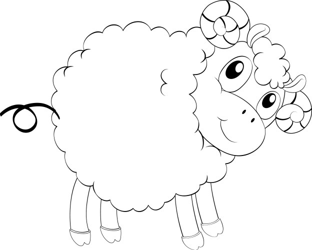 Sheep Outline Vector Images (over 8,100)