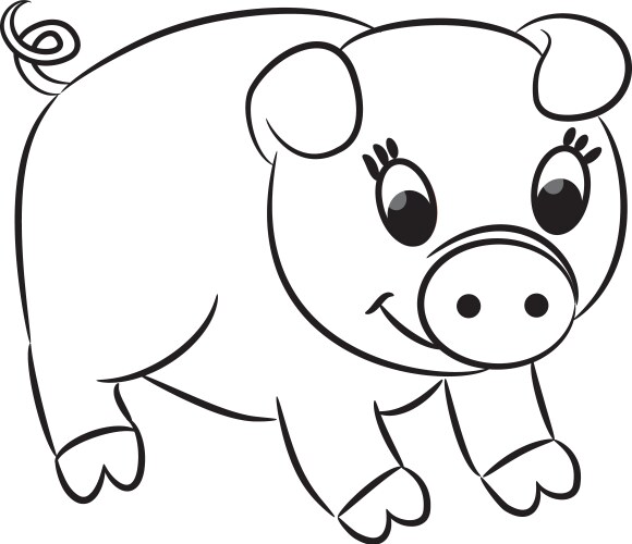 Pig Outline Vector Images (over 15,000)