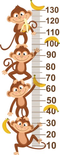 A playful monkey Royalty Free Vector Image - VectorStock