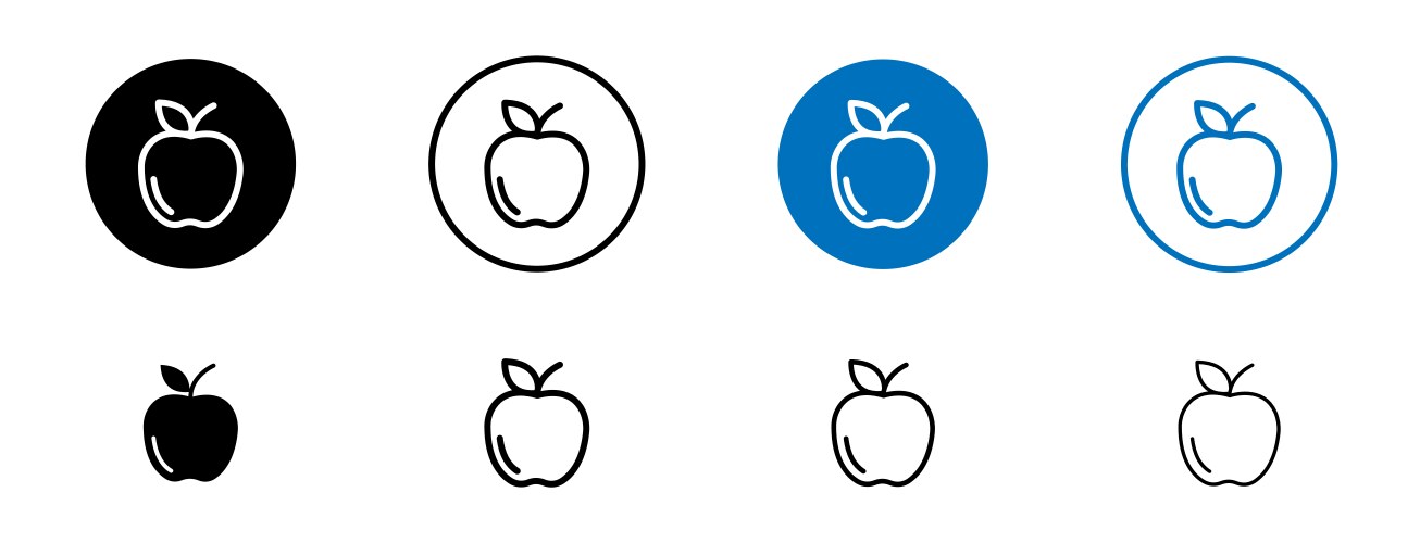 Fountain pen icon set nib with ink symbol Vector Image