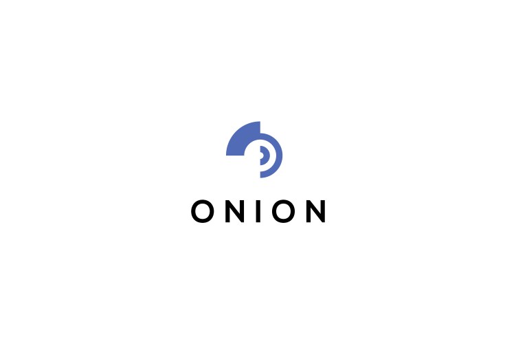 Onion logo solution Royalty Free Vector Image - VectorStock