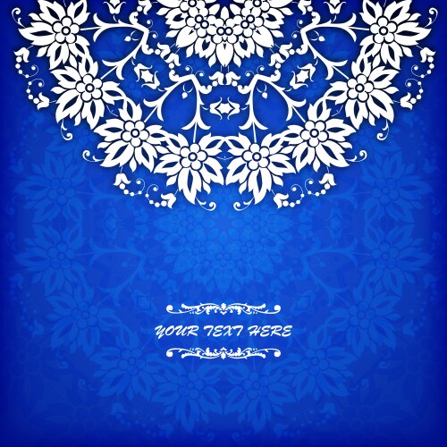 Royal blue border Vector Images & Graphics for Commercial Use | VectorStock