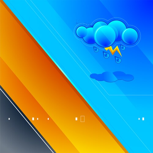 High tech nature background Royalty Free Vector Image