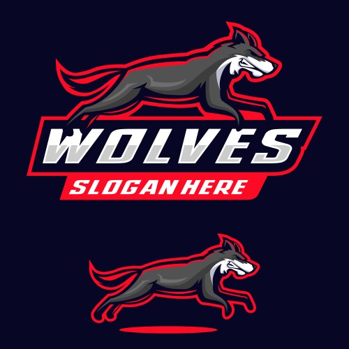 Wolves Logo Vector Images (over 1,600)