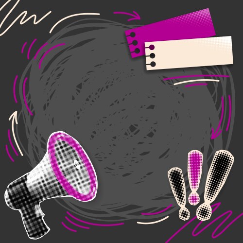 Auction horizontal banner Royalty Free Vector Image