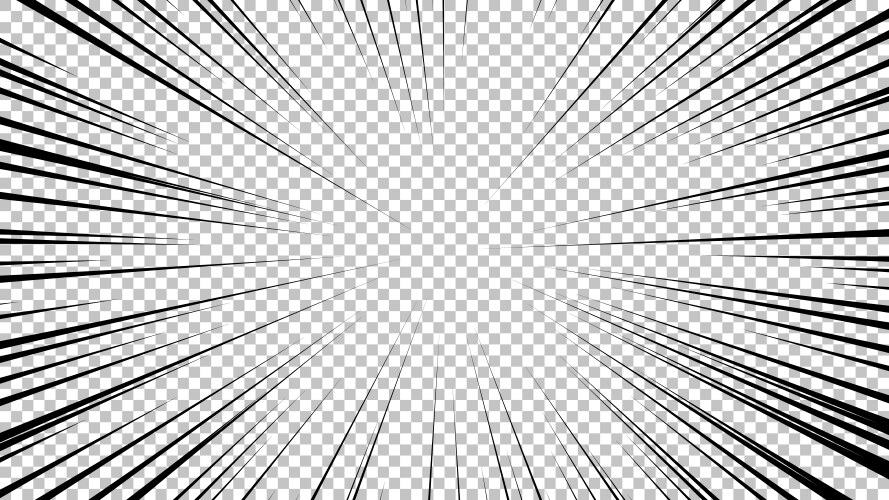 Black comic book transparent background Royalty Free Vector