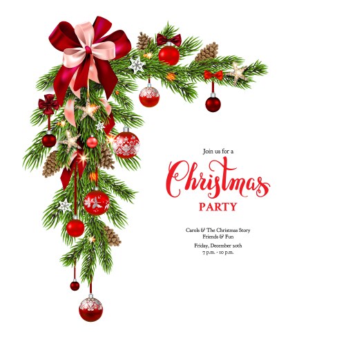 Christmas Tinsel Border Vector Images (over 4,900)