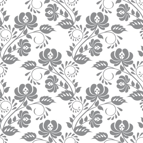 Lace rose on gray background Royalty Free Vector Image