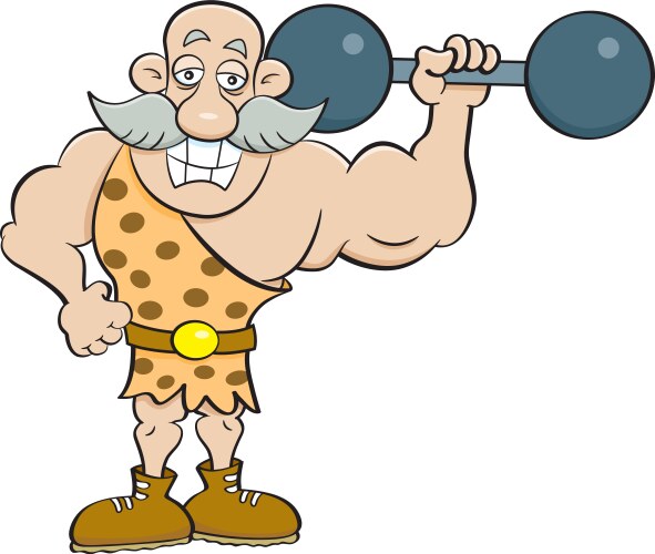 Cartoon Strongman Vector Images (over 970)