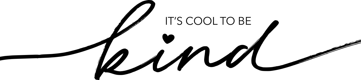 Be kind lettering and colourful hearts Royalty Free Vector