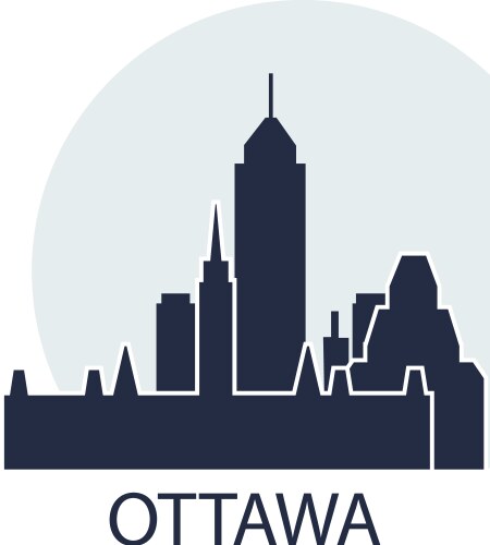 Ottawa logo Royalty Free Vector Image - VectorStock