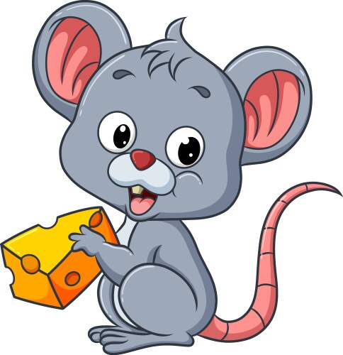 Sweet mouse Royalty Free Vector Image - VectorStock