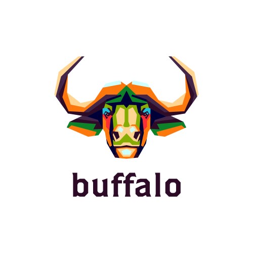 African Buffalo Head Vector Images (over 640)