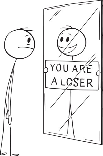 Stick Figure in Mirror Vector Images (over 120)