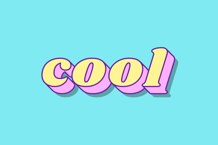 Bye word retro typography Royalty Free Vector Image