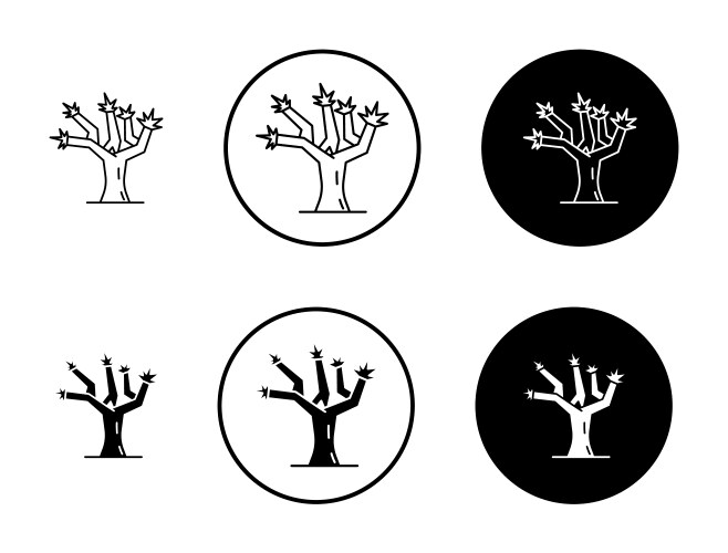 Joshua tree icon Royalty Free Vector Image - VectorStock