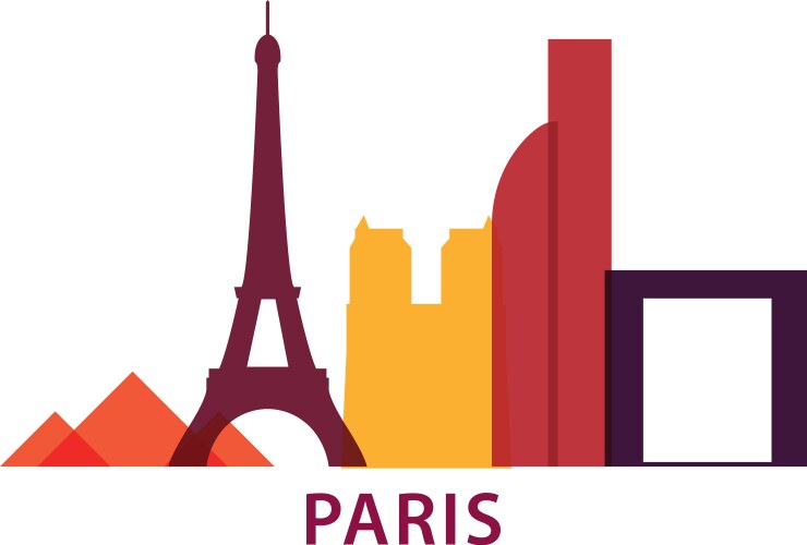 Paris Symbol Front Vector Images (over 220)