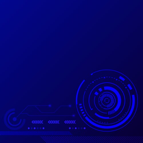 Modern blue abstract presentation background Vector Image