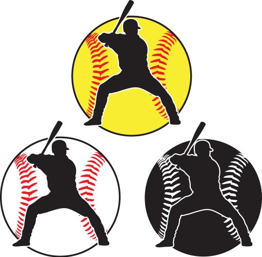 Softball Vector Images (over 15,000)