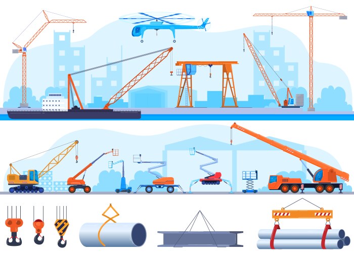Crane Lifting Vector Images (over 15,000)