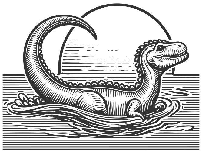 Swimming Dinosaur Vector Images (over 540)