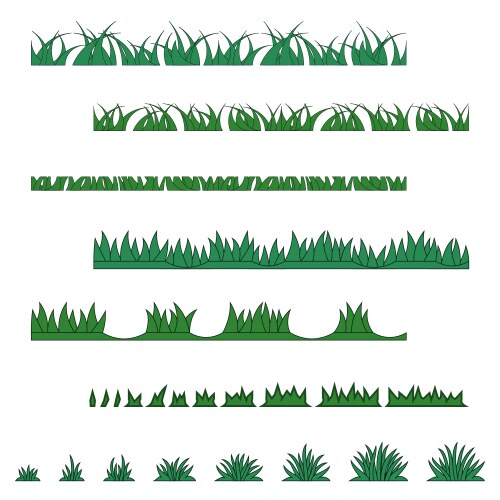 Cartoon Grass Texture Vector Images (over 5,600)
