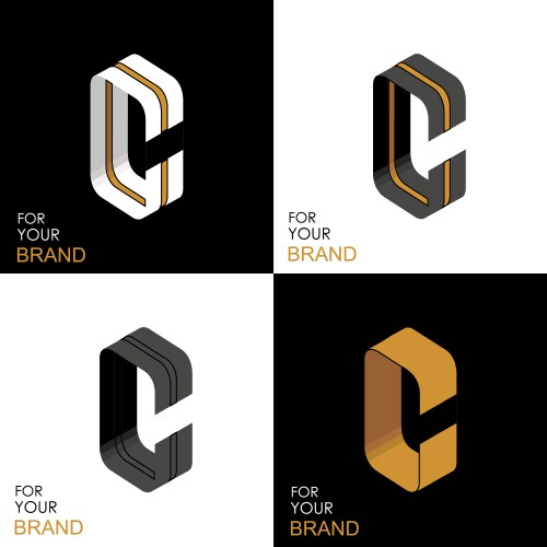 Gold Letters Set Vector Images (over 22,000)
