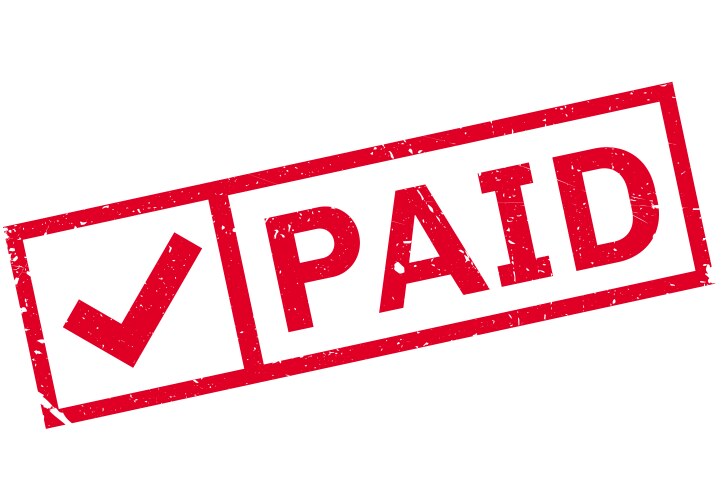 Paid Stamp Vector Images (over 2,700)