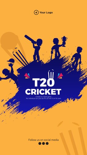 Cricket Team Poster Template Vector Images (over 510)