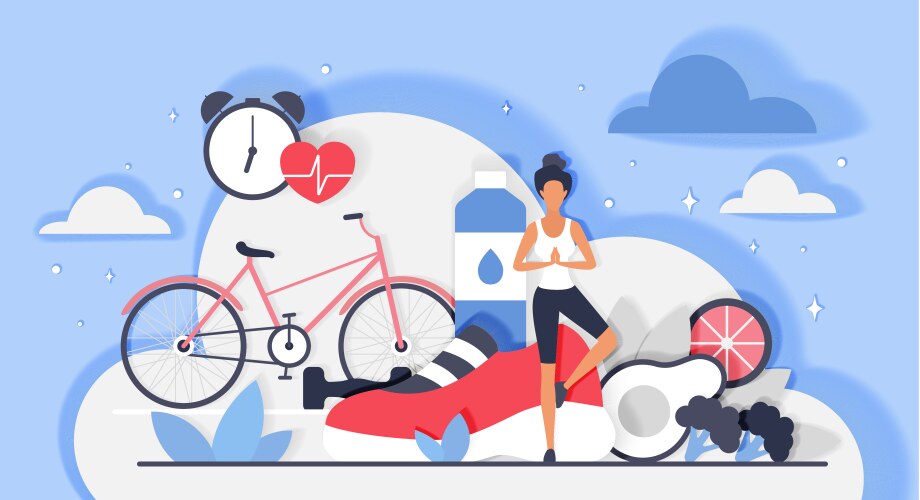 Healthy brain food cartoon Royalty Free Vector Image