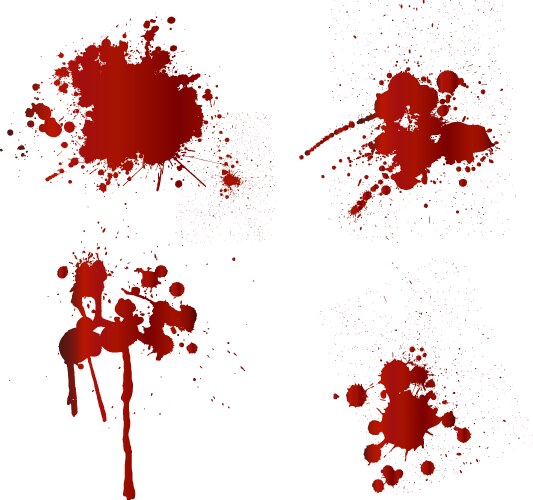 Blood Splatter Vector Images (over 6,000)