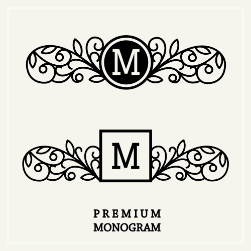 Monogram Logo Vector Images (over 1.3 million)